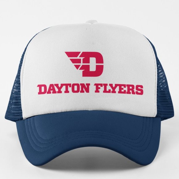 Accessories | New Dayton Flyers Foam Trucker Snapback Hat 2tone Navy ...